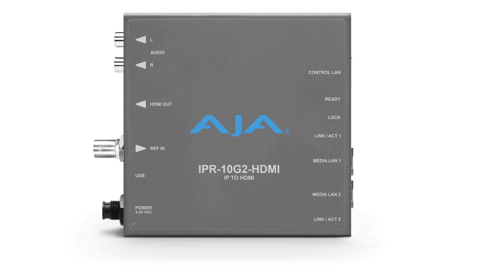 Single channel SMPTE ST 2110 video and audio IP Decoder to HDMI with ...