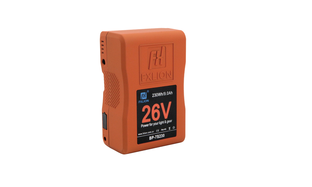 26V V-Mount battery, 230WH | high current battery - Axis-One