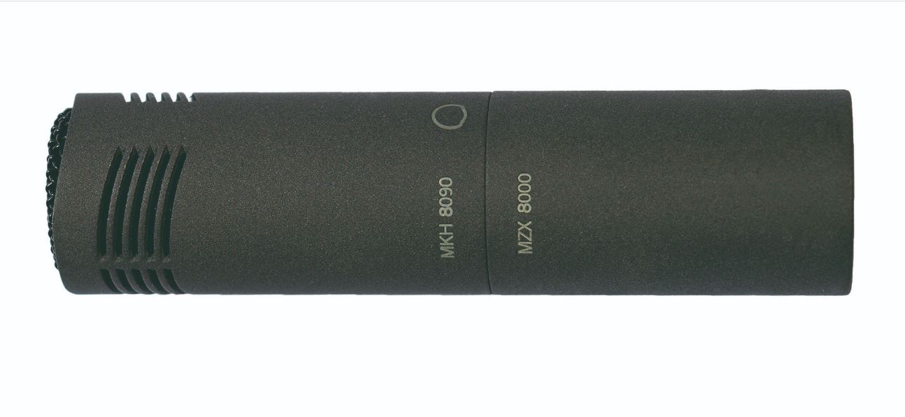 HF condenser microphone set, with MKH 8090 (wide cardioid), MZW 8000 ...