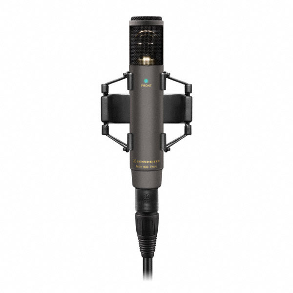 RF condenser microphone, 2 x cardioid, variable directionality, 5-pin ...